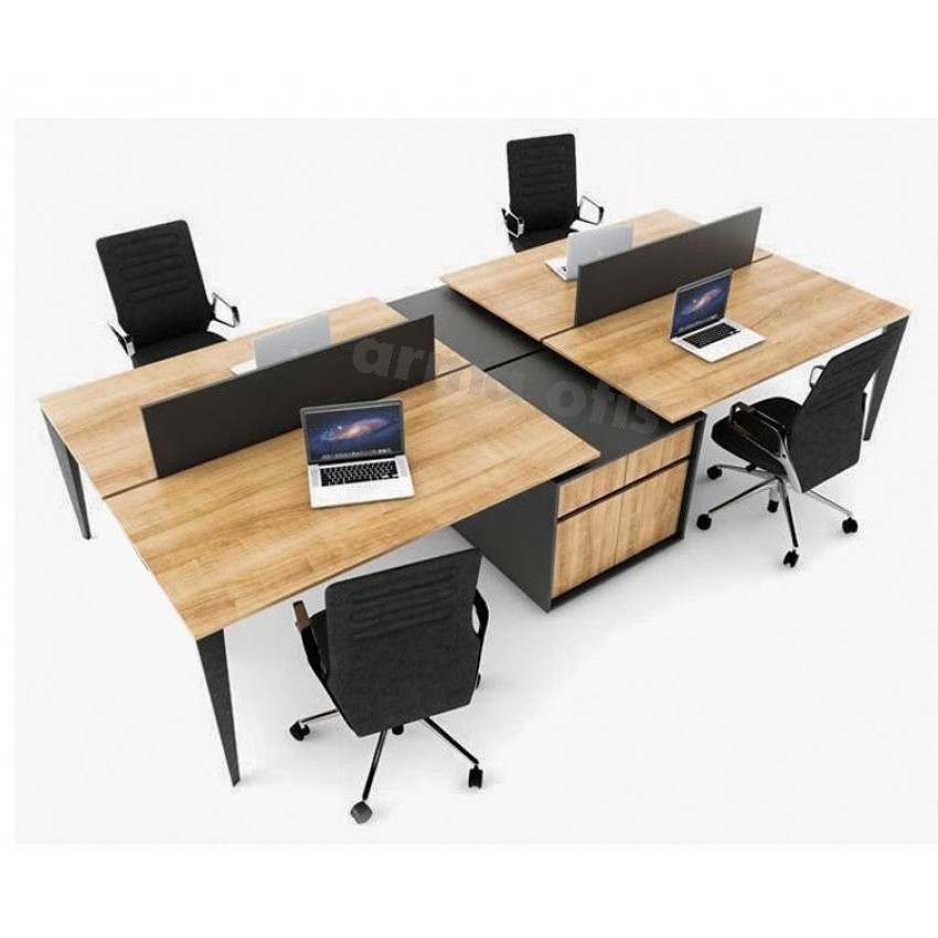 EXEN KESONLU DÖRTLÜ WORKSTATION